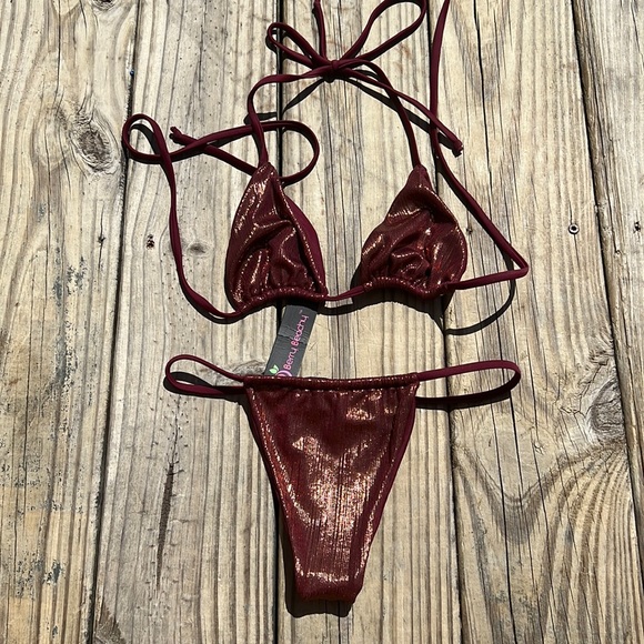 Berry Beachy | Swim | Nwt Berry Beachy Set | Poshmark